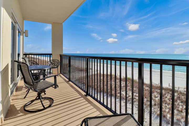 Vue 2c Beachfront Condo W/rooftop Pool & Hot Tub - Mexico Beach, FL