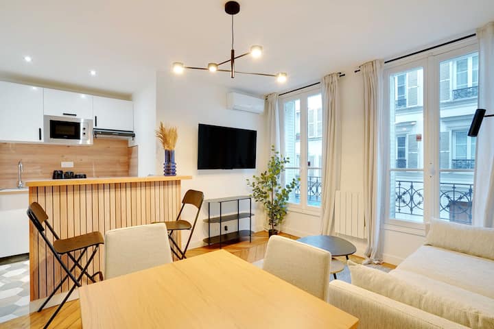 Charmant Appartement - 1br/4p - Sacré Coeur - Parigi