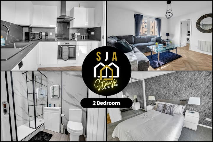 Urban City Stay - Sja Stays - Luxury 2 Bed - Aberdeen, UK