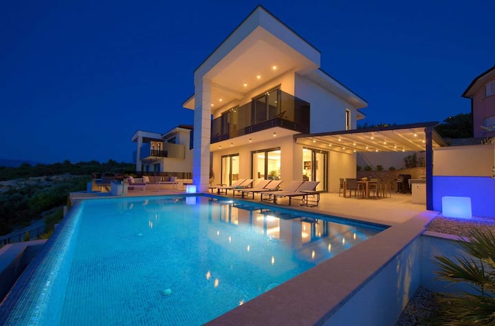Luxury Villa Mariblue With Pool - Punat