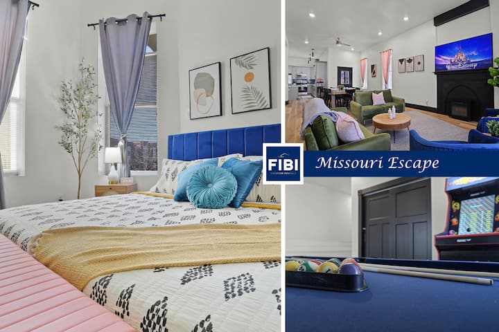 Modern St Louis Escape: Game Room & Great Location - St. Louis, MO