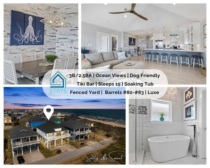 Luxury | Oceanviews | Fenced Yard | Dogs Welcome - 크리스털 비치