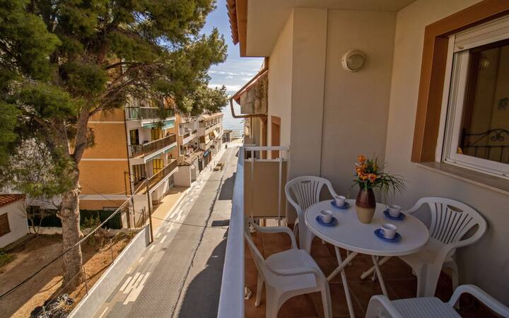 Playa Cargador - Apartamento Con A/a Y Terraza - Alcossebre
