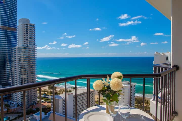 Level 21 Ocean View Studio In Mantra Free Wi-fi - Gold Coast