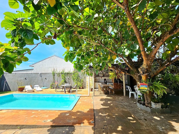 Casa Familiar 4 Quartos Piscina Região Central Foz - Foz do Iguaçu