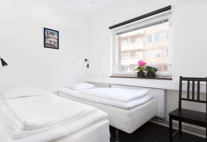Classic Twin Room In Stockholm City - Solna