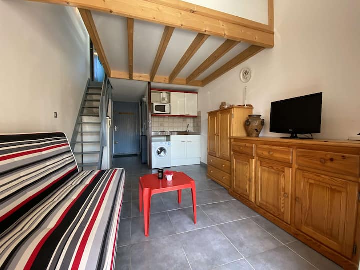 Appartement Studio Mezzanine - Gruissan Gn020-1238 - Gruissan