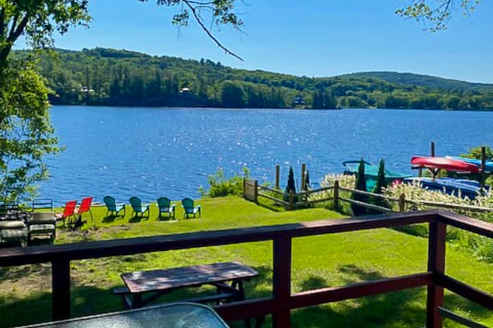 Dog-friendly Lakefront 3br With Firepit & Patio - Half Moon Pond State Park, Hubbardton