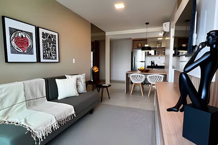 Smart Stay 1103 | Piscina | Academia | Ar Na Sala - Maceió