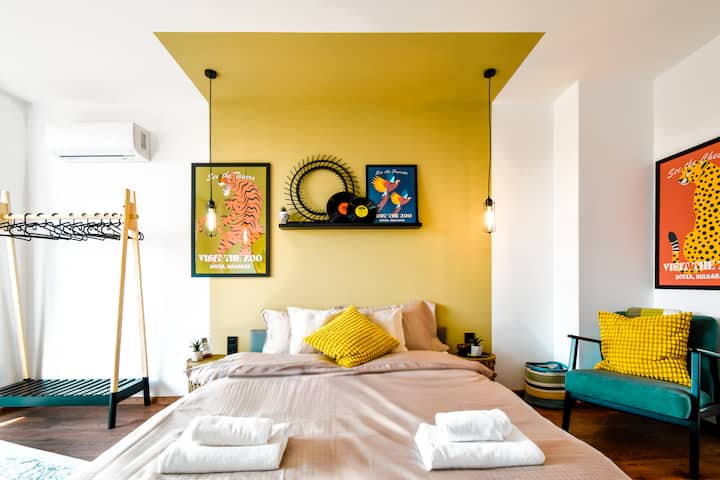 Private Room | Desk | Fridge | Views | Terrace - Sofia
