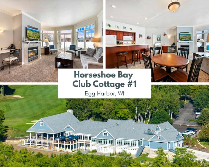 Horseshoe Bay #1-private Golf Club Access! - Egg Harbor, WI