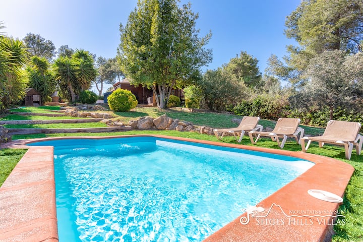 Casa Mokki Avec Piscine Privée, Bain à Remous Et V - Vilafranca del Penedès