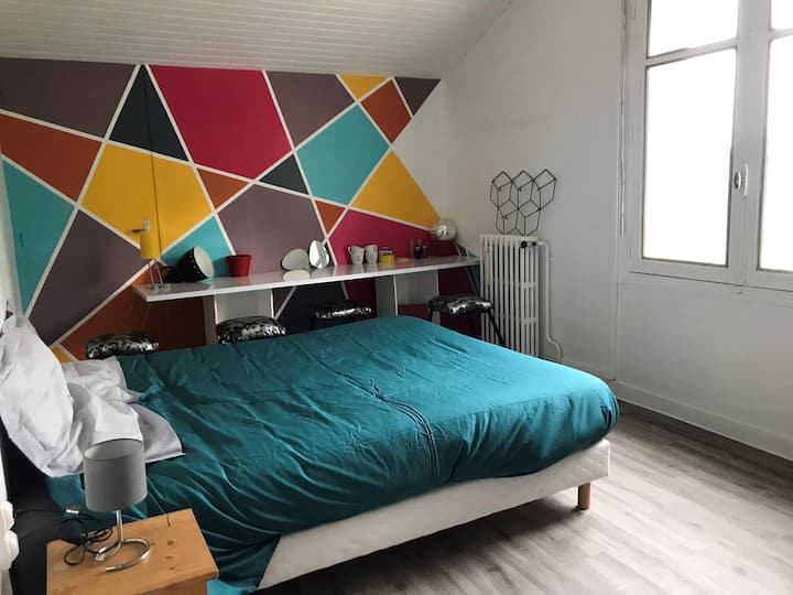 Chambre Pop Familiale - Guéret