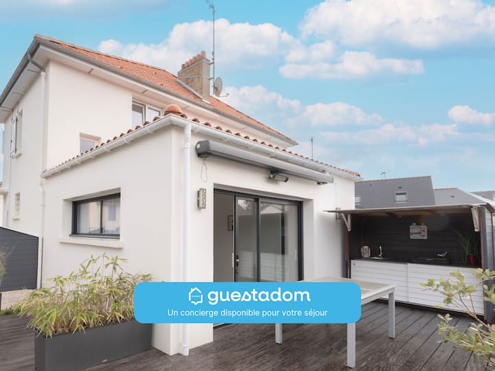 Libellule - 700m Centre Ville - Terrasse - ibis Thalasso La Baule Pornichet Plage