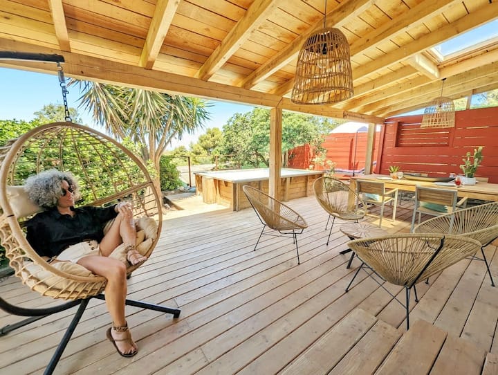 L'évasion Naturelle - Piscine Privée & Intimité - 