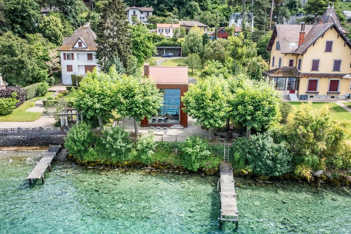 Villa Otoctone Bord Du Lac Léman - トノン