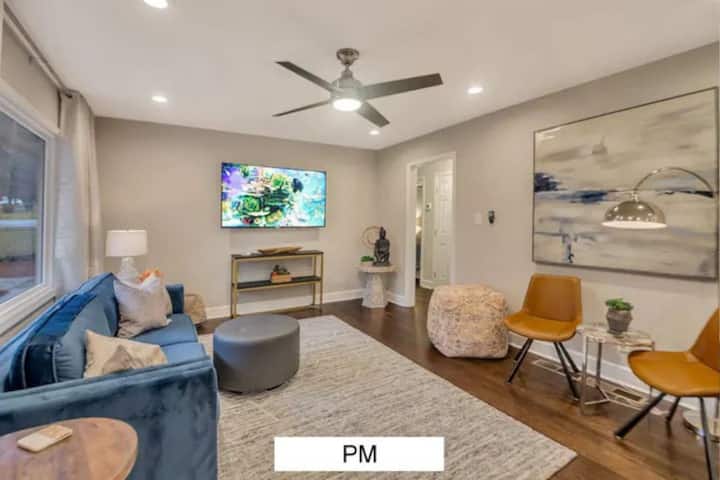 Ath - Sleeps 6-3 Beds-fenced/pet Friendly-pat Mell - Marietta, GA