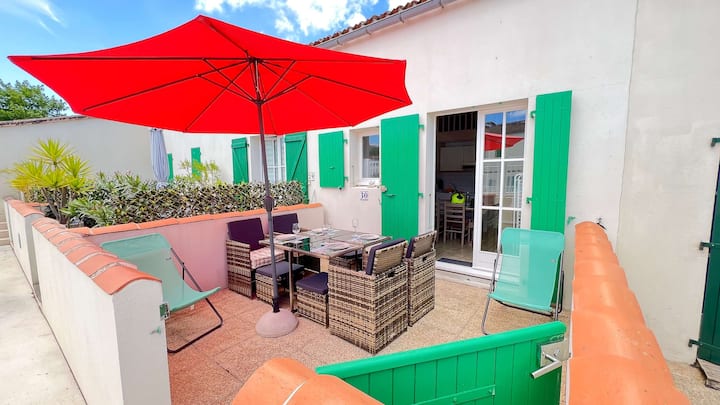 Jolie Maison à éTage En Résidence Avec Piscine - Saint-Martin-de-Ré