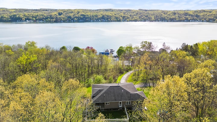 Private Conesus Retreat | Lake Views | Fire Pit - Conesus Lake, NY