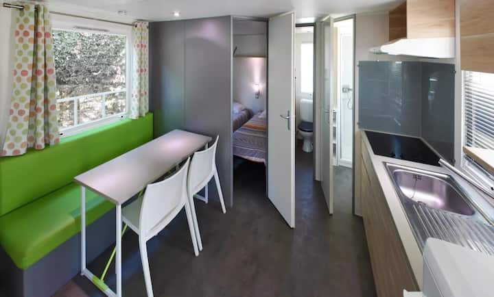 Mobil-home 3 Pièces 4 Personnes Climatisé + Tv - Blanes
