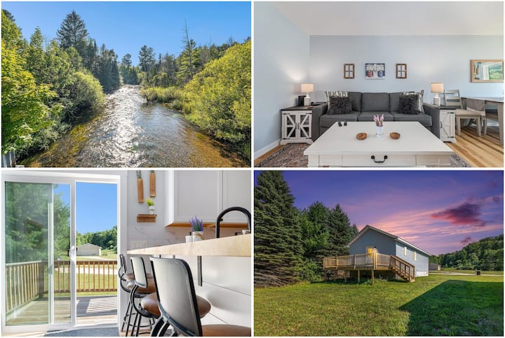Platte-river-play: Lovely 2bdr Barnhouse - Honor, MI