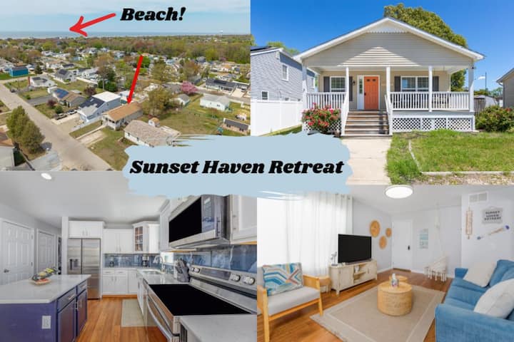 Sunset Haven Retreat | Patio | Close To Beach - North Cape May, NJ