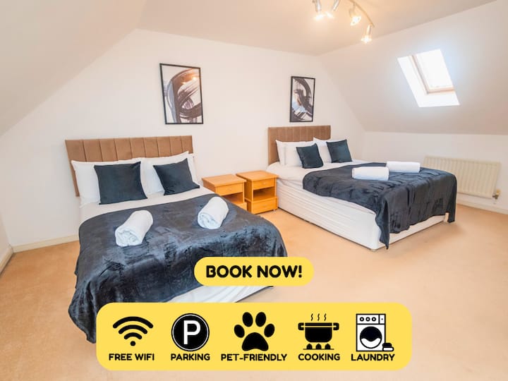 Group Retreat: Perfect Home With Free Parking - Woodbridge