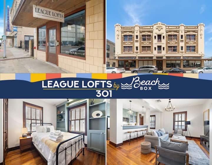 Stylish, Historic Loft 3 Blocks From The Strand - Galveston, TX