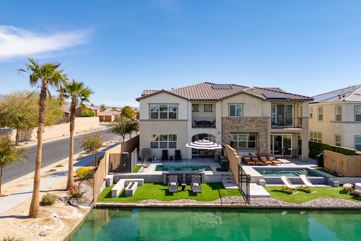 Festival Retreat, Lakefront W/ Pool | Lago Luxe - Indio, CA