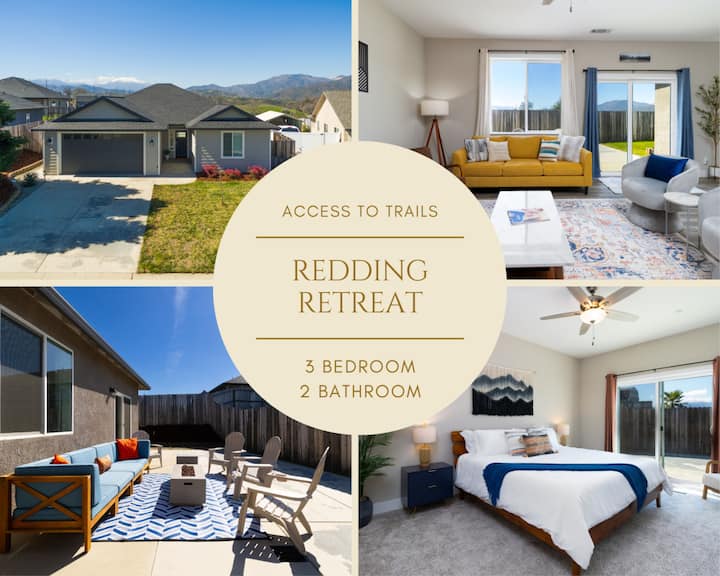 ~2 King Beds~quiet Neighborhood-5 Min To Downtown~ - Shasta, CA