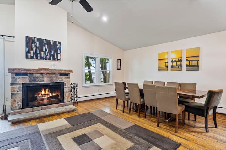 Spacious Waterfront Home: Dock | Beach | Fire Pit - Finger Lakes, NY