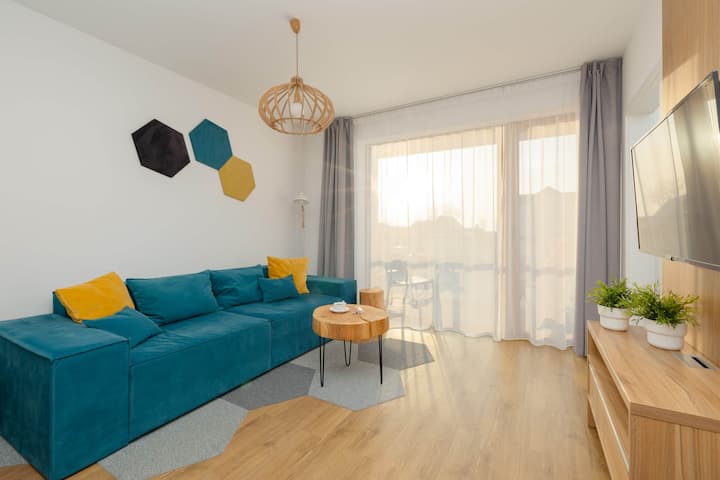 Marynarska 4a | Charming Apartment | Parking - Sarbinowo