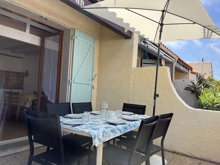 Maison Cabine Mezzanine 6 Couchages Port Leucate N - Leucate