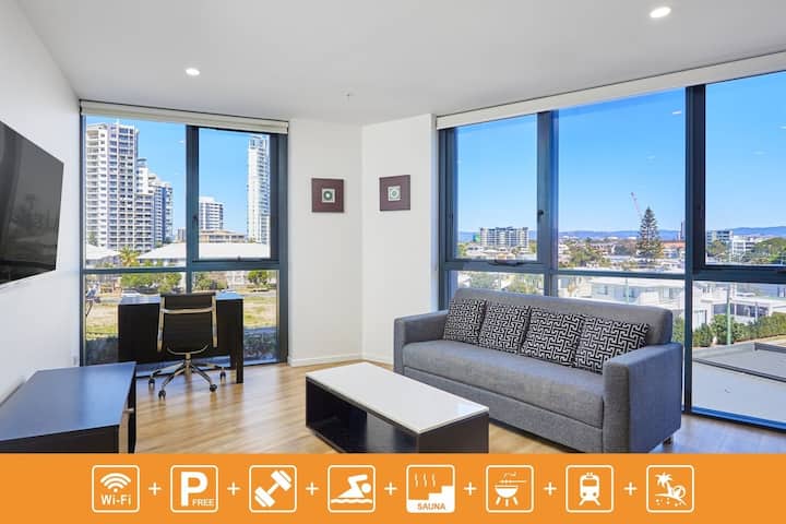 Comfy 1 Bedroom Apartment In Central Surfers - Gold Coast