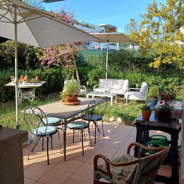 La Fleurie- Maison De Ville Avec Clim Et Jardin - Montpellier