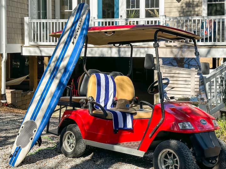 Luxe Oceanside Oasis | Pool~golf Cart~bikes~spa - Emerald Isle, NC
