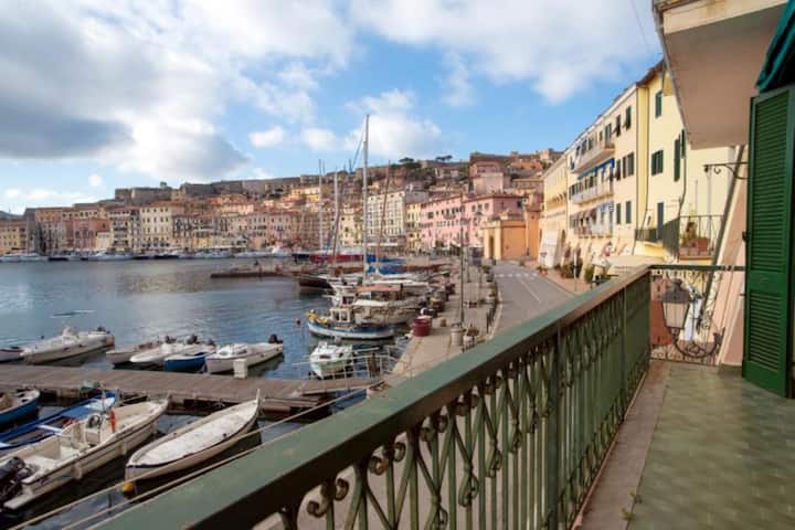 Il Veliero Amazing View Of Portoferraio's Darsena - Portoferraio