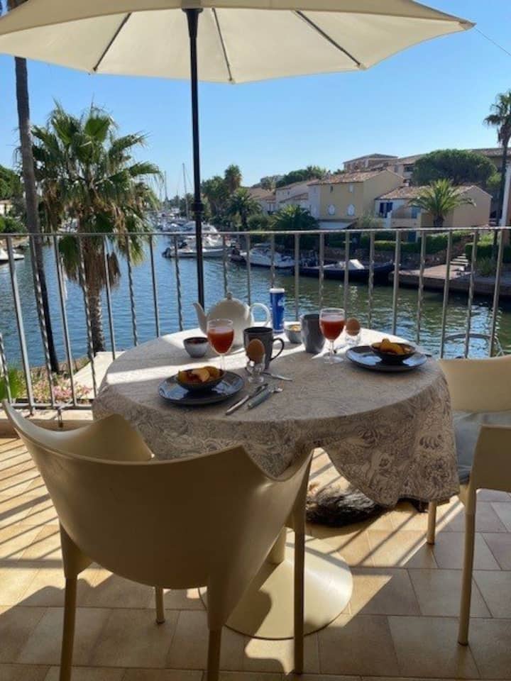 Nice View For This Apartment For 3 People - Cogolin