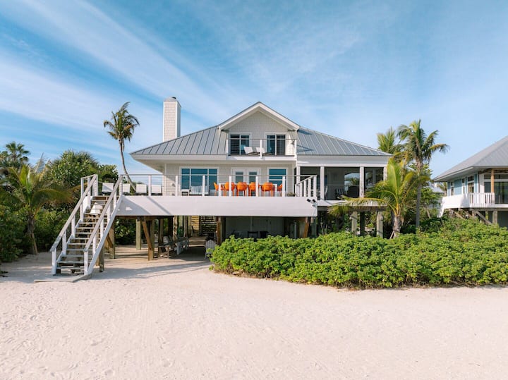 Beachfront 3-bedroom Oasis On North Captiva Island - North Captiva Island, FL