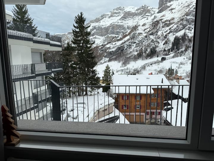 Studio | Vue De Rêve • Balcon • Parking Gratuit - Loèche-les-Bains