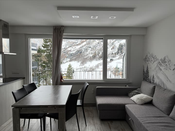 Studio | Vue De Rêve • Balcon • Parking Gratuit - Leukerbad