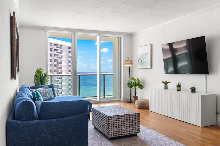 New Rate - 2/2 For 6 |Beach, Pool, Gym, Games - North Miami Beach, FL
