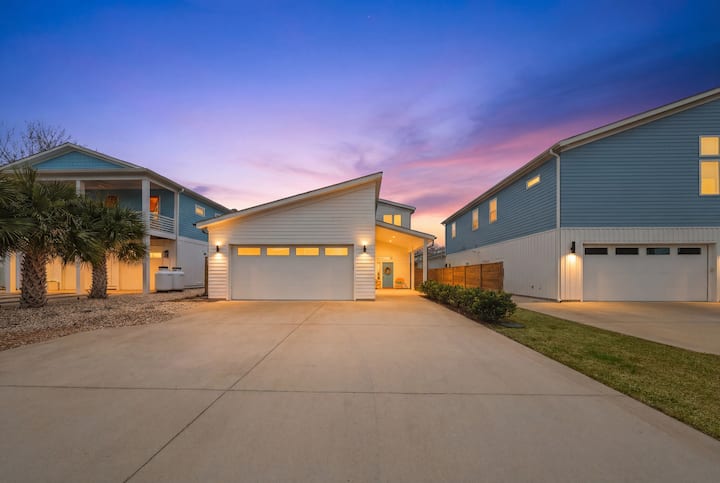 New Elegant Coastal Cottage By Beach & State Park - Carolina Beach