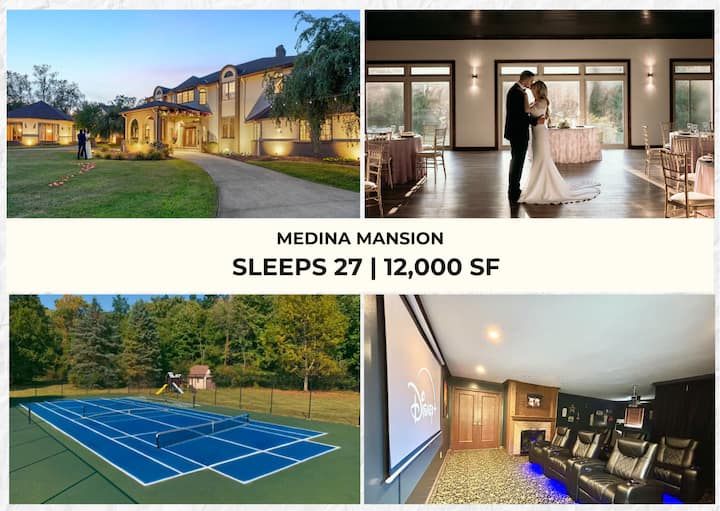 12,000 Sq Ft Luxury Mansion | Events & Weddings - Medina, OH