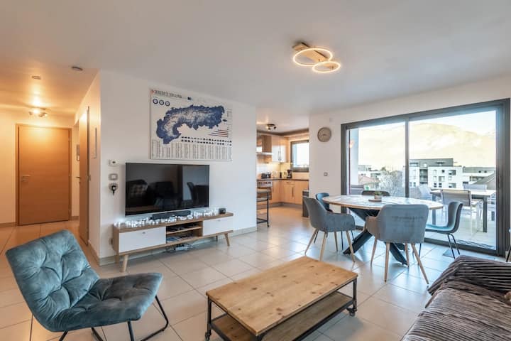Zenolac Magnifique Appartement Avec Vue Sur Les - Sévrier