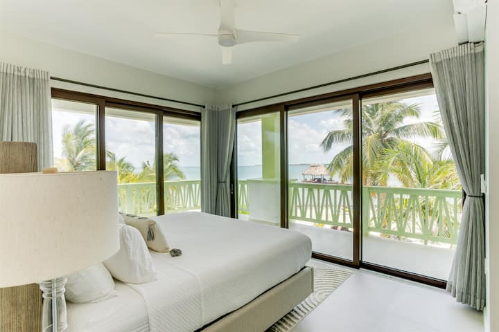 Large Group Unit 122: Sleeps 8, Sea Views,3br/2ba - Belize