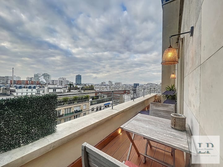 Très Beau Studio En Dernier éTage Avec Terrasse - París
