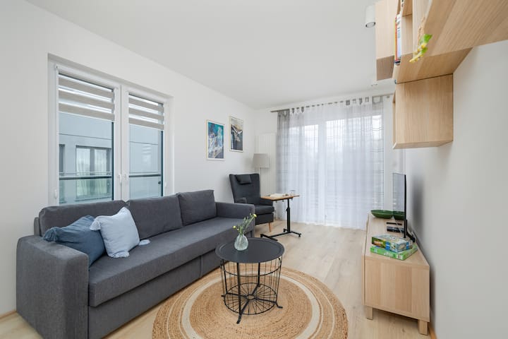 Aleja Południowa 14a | Cozy Apartment | Parking - Dźwirzyno