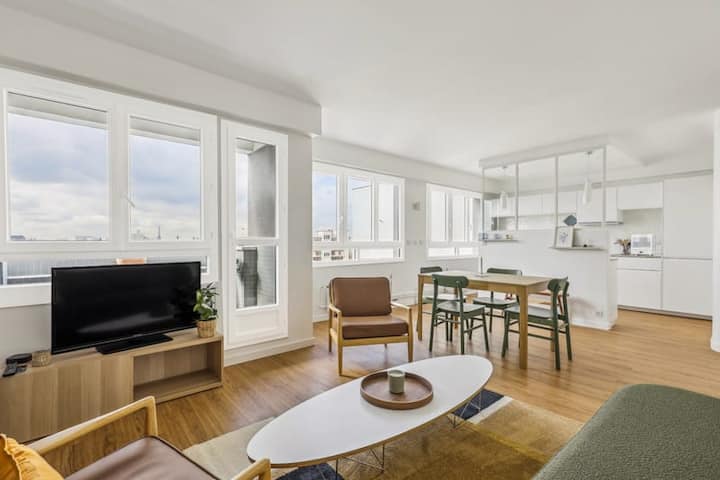 Apt Neuf Entierement Equipe 4 Pax - Faidherbe - Paríž