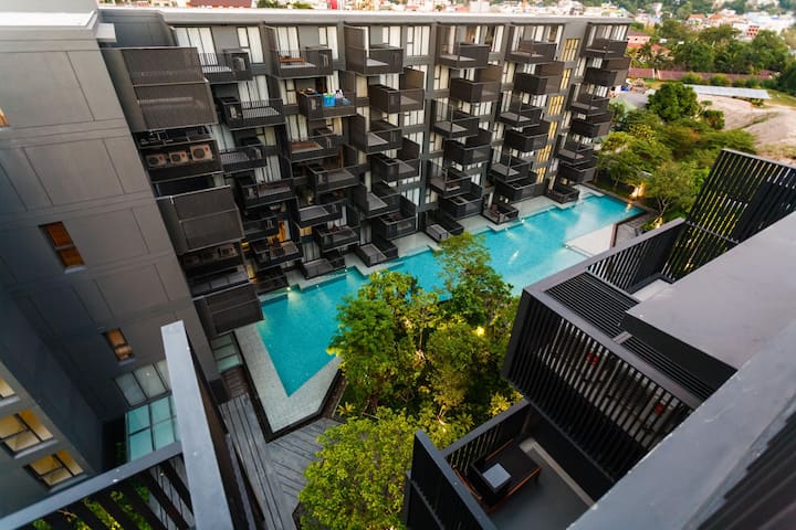 D236 Modern Patong Studio Great Location, 2 Pools - Patong Beach
